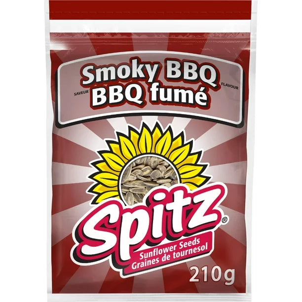 Spitz Sunflower Seeds Smoky BBQ 210g - Case of 24 – Stockup Market