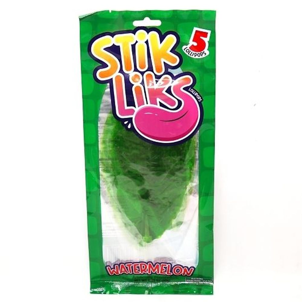 Stik Liks Watermelon Lollipops 1.76oz - 15ct – Stockup Market
