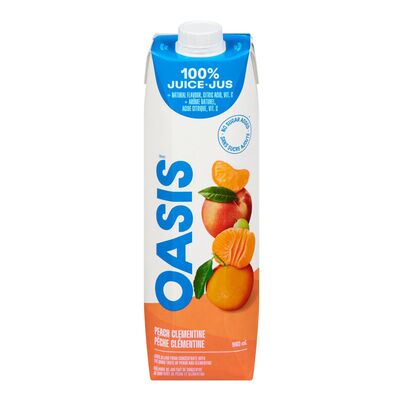 Oasis Peach Clementine Juice 960ml (12 pack) – Stockup Market
