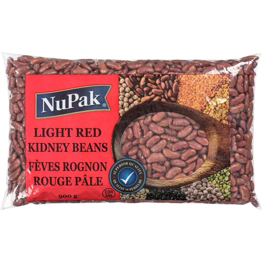 NuPak Light Red Kidney Beans 900g - Case of 12 – Stockup Market