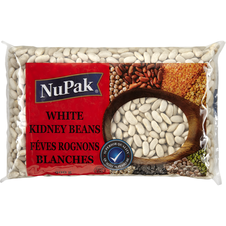 NuPak White Kidney Beans 900g - Case of 12 – Stockup Market