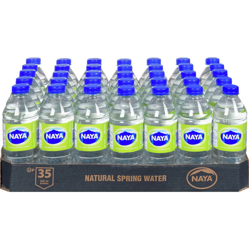 Naya Natural Spring Water 500ml - Case of 35 – Stockup Market