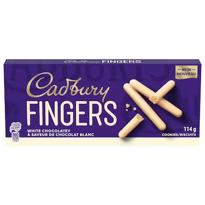 Cadbury Fingers White Chocolatey 114g - Case of 12 – Stockup Market