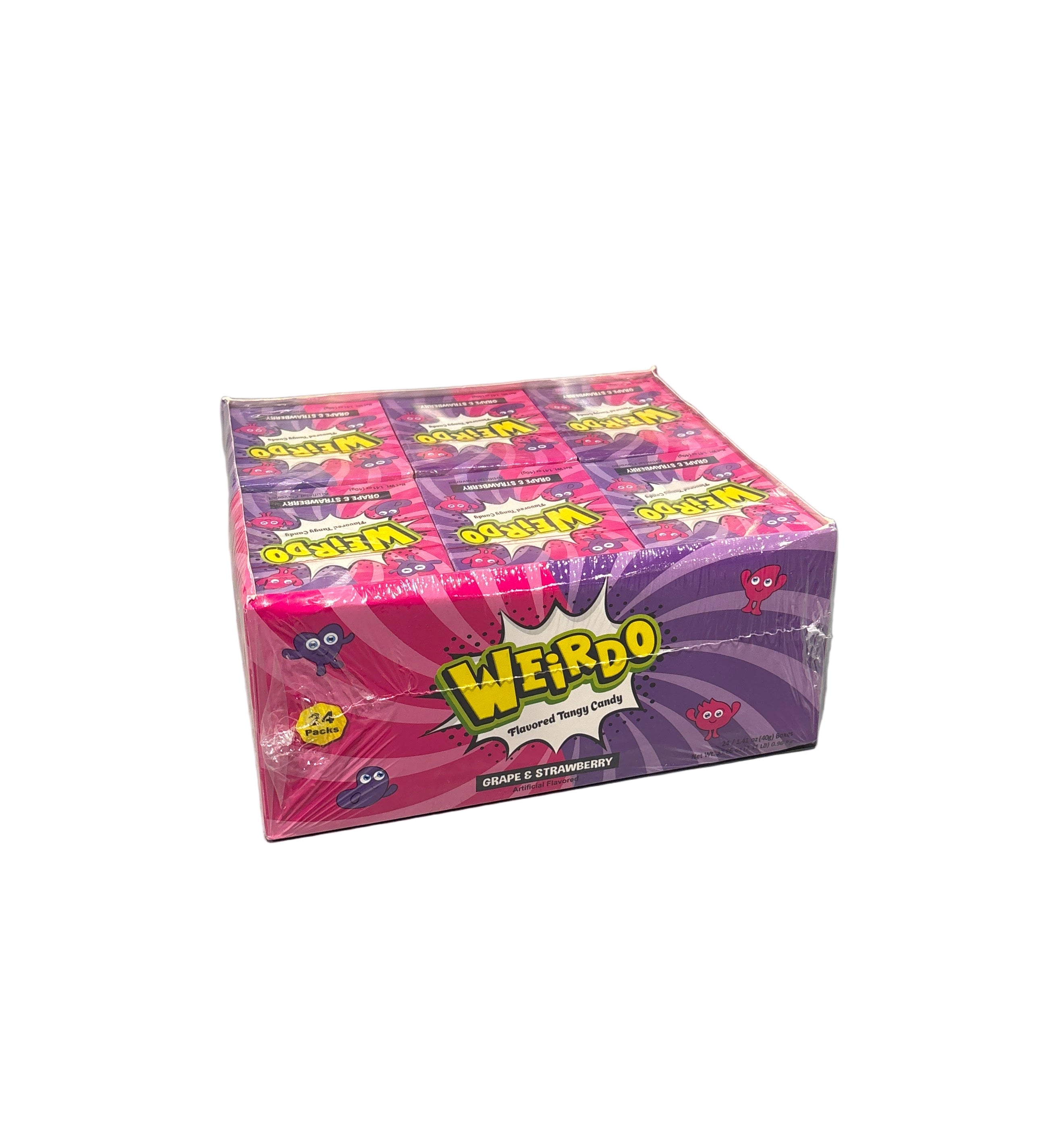 Weirdo Grape and Strawberry 40g - 24ct – Stockup Market