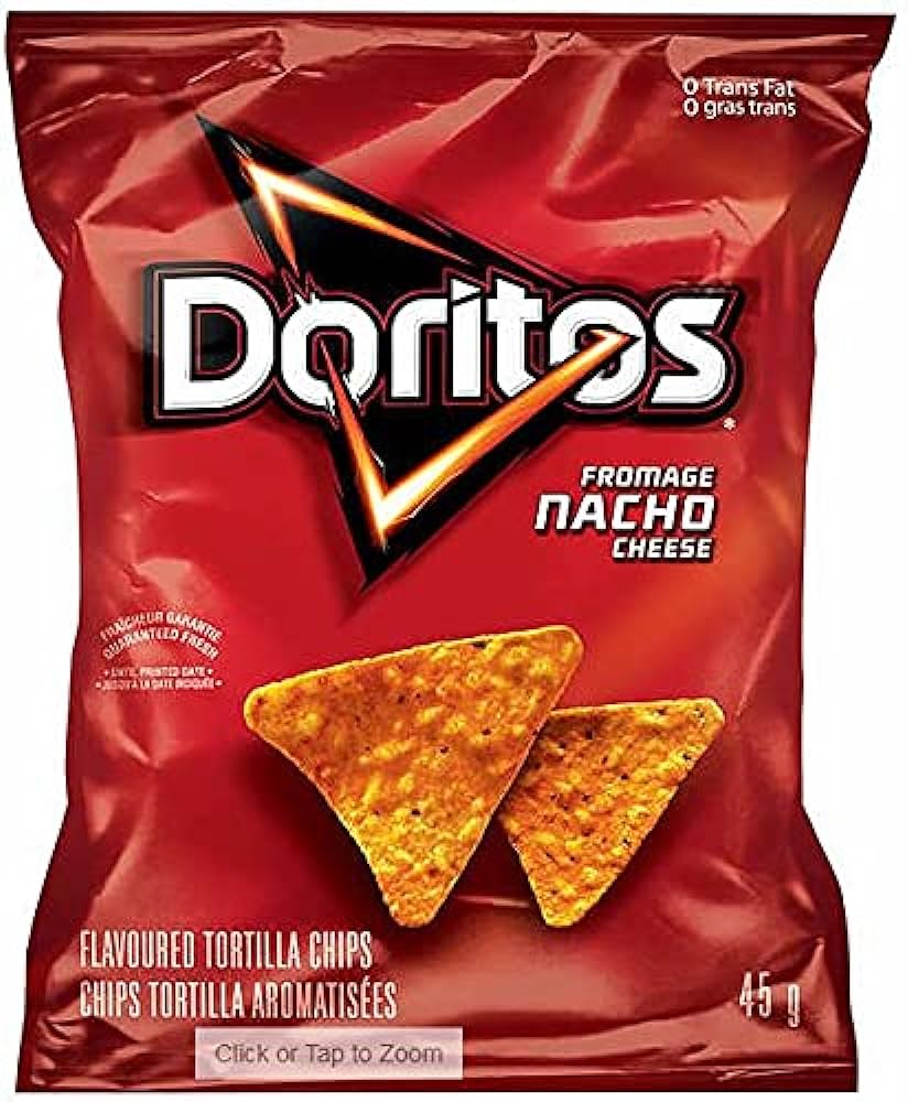Doritos Nacho Cheese Tortilla Chips 45g - 48 Count – Stockup Market