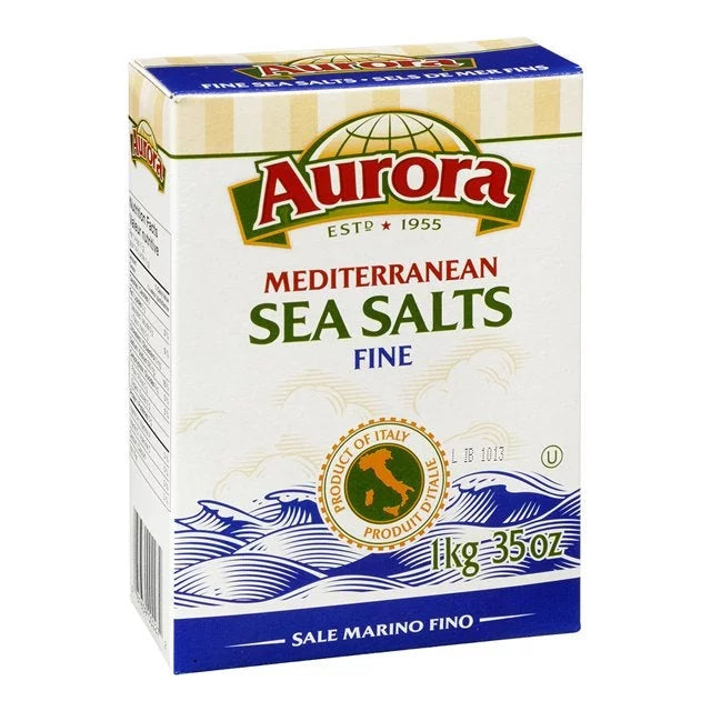 Aurora Fine Sea Salt 1kg (Case of 12) – Stockup Market