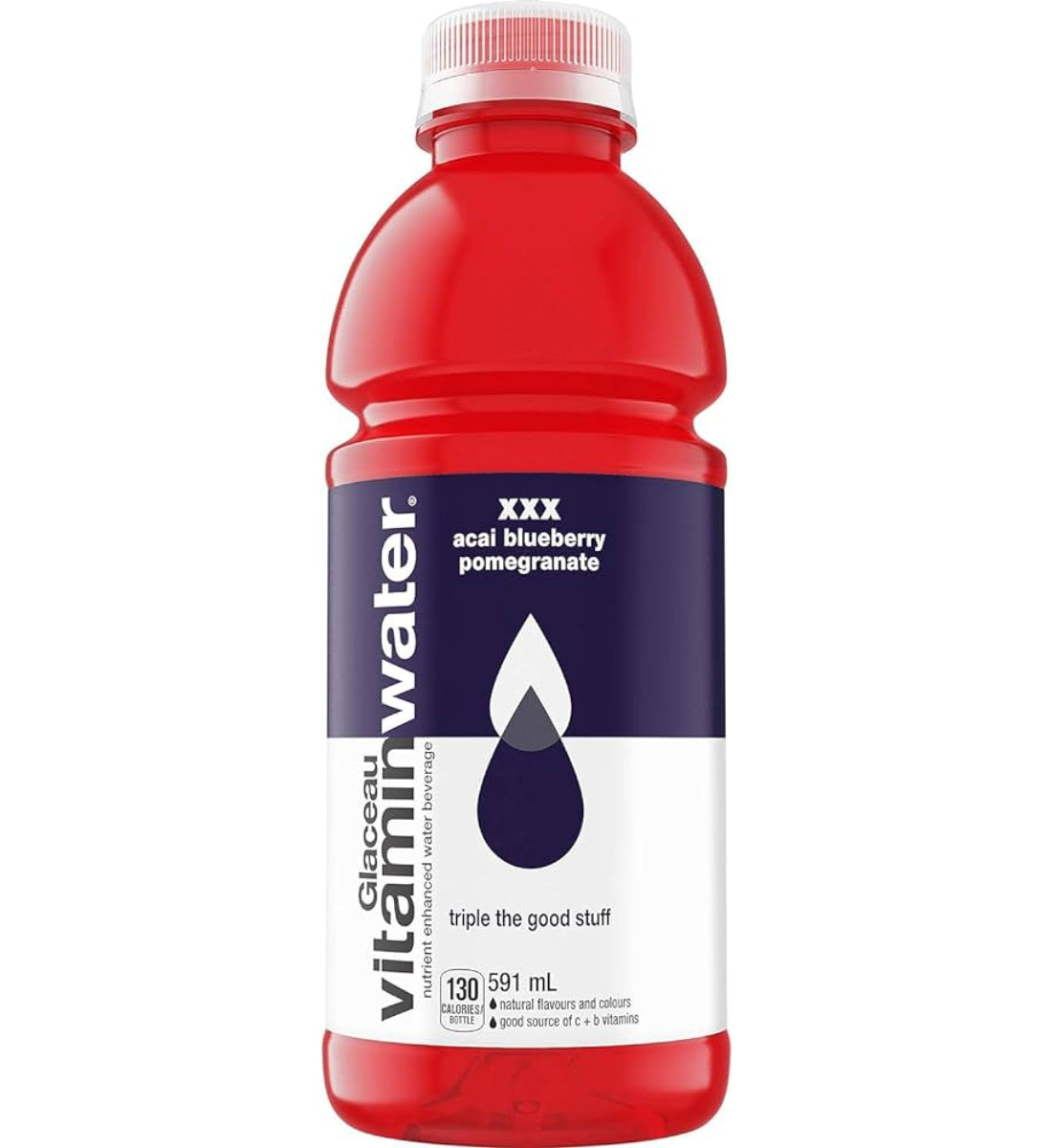 Glaceau Vitamin Water XXX Acai blueberry 591ml (12 pack) – Stockup Market