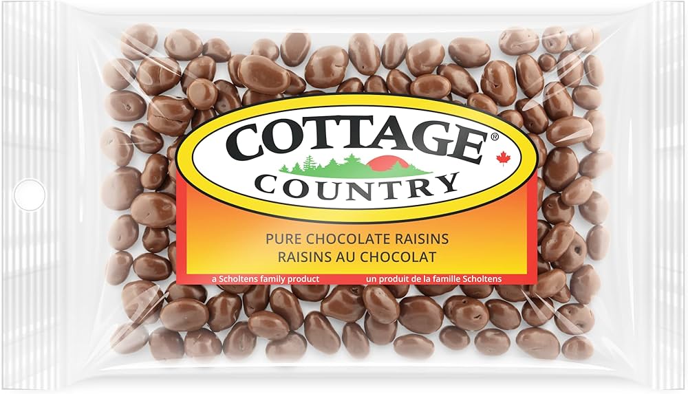 Cottage Country Pure Chocolate Raisins (Case of 30) – Stockup Market