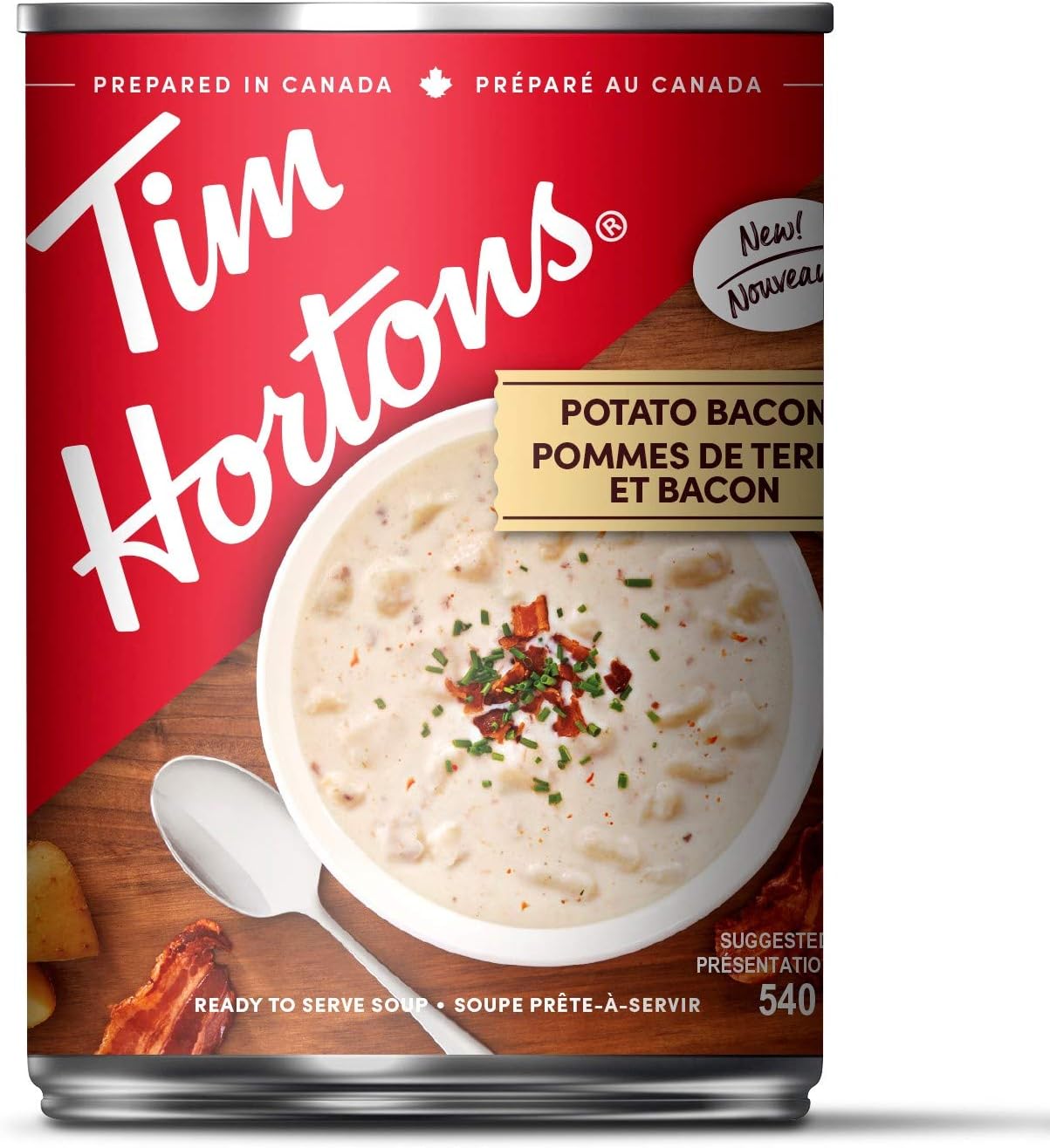 Tim Hortons Potato Bacon 540ml - Case of 12 – Stockup Market