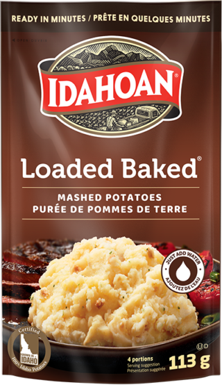Idahoan Loaded Baked Mashed Potatoes 113g - Case of 12 – Stockup Market