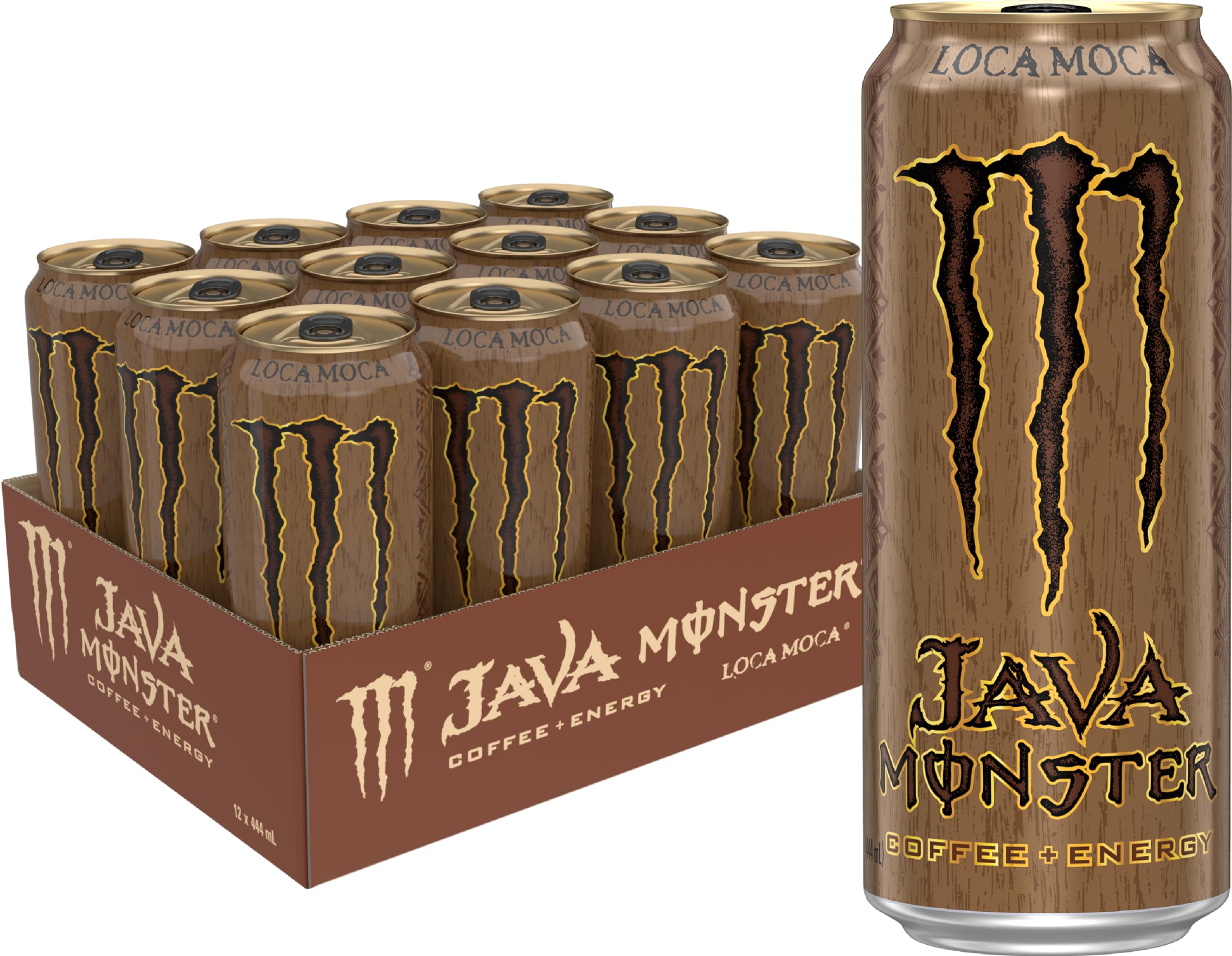 Java Monster Coffee + Energy Loca Moca 444ml (12 pack) – Stockup Market