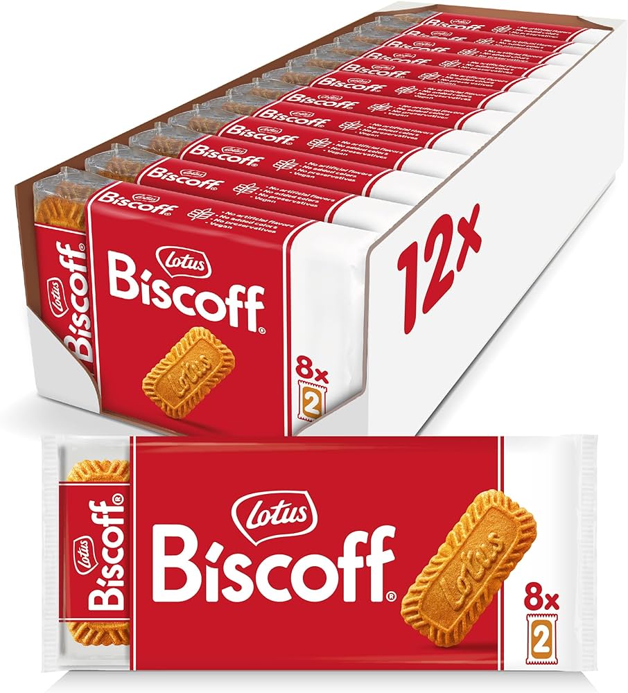 Lotus Biscoff Biscuits 124g - Case of 12 – Stockup Market