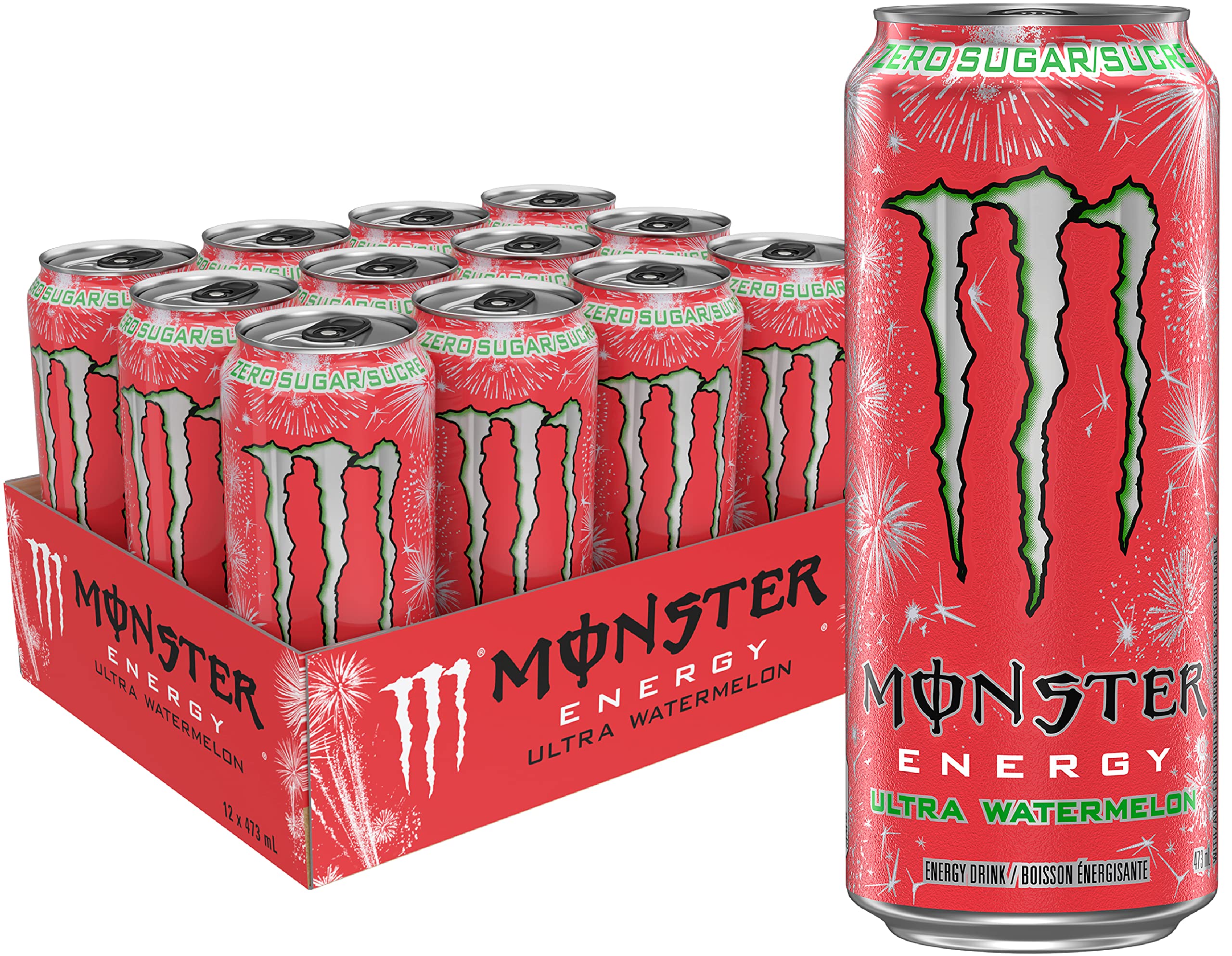 Monster Energy Ultra Watermelon 473ml (12 Pack) – Stockup Market
