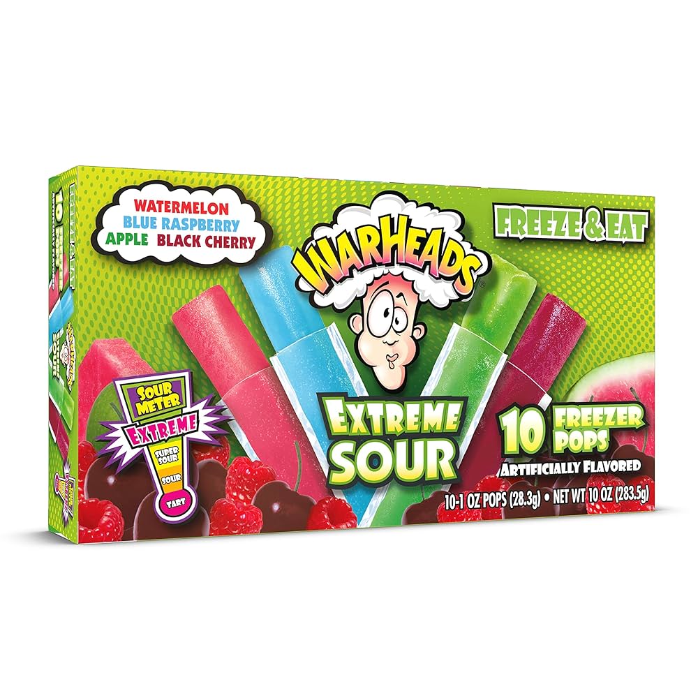 Warheads Extreme Sour Freezer Pops 10ct - Case of 12 – Stockup Market
