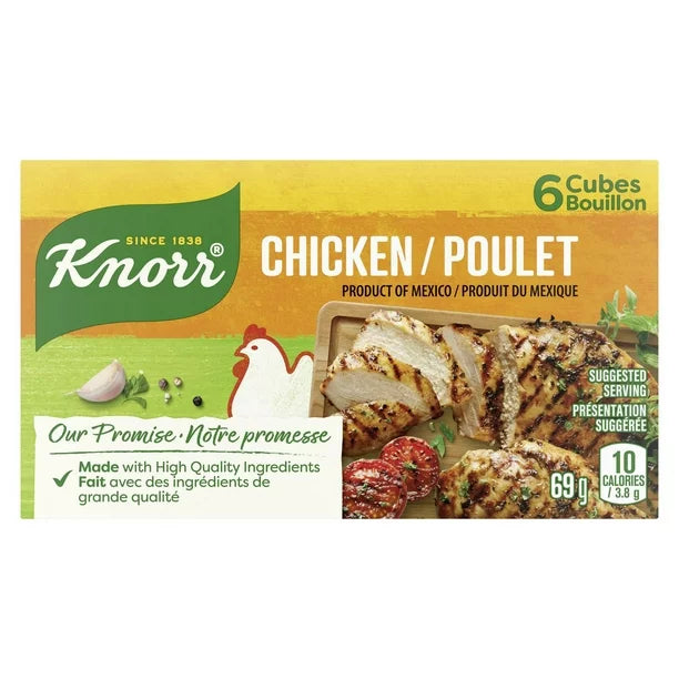 Knorr Chicken Stock Cubes 6pcs - Case of 24 – Stockup Market