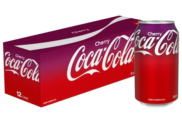 Coca Cola Cherry 355ml - Case of 12 (Canadian) – Stockup Market