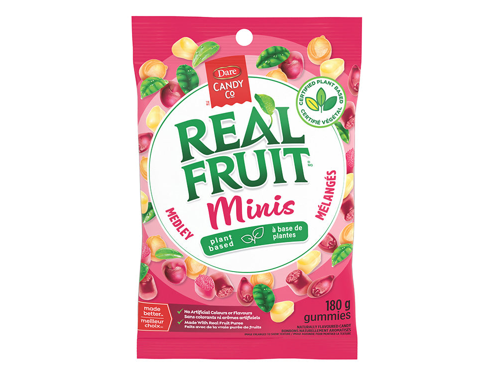 Dare Real Fruit Minis Medley Gummies 180g - Case of 12 – Stockup Market
