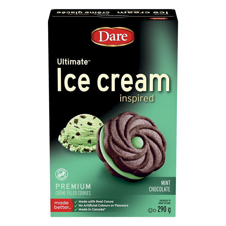 Dare Ultimate Ice Cream Mint Cookies 250g - Case of 12 – Stockup Market