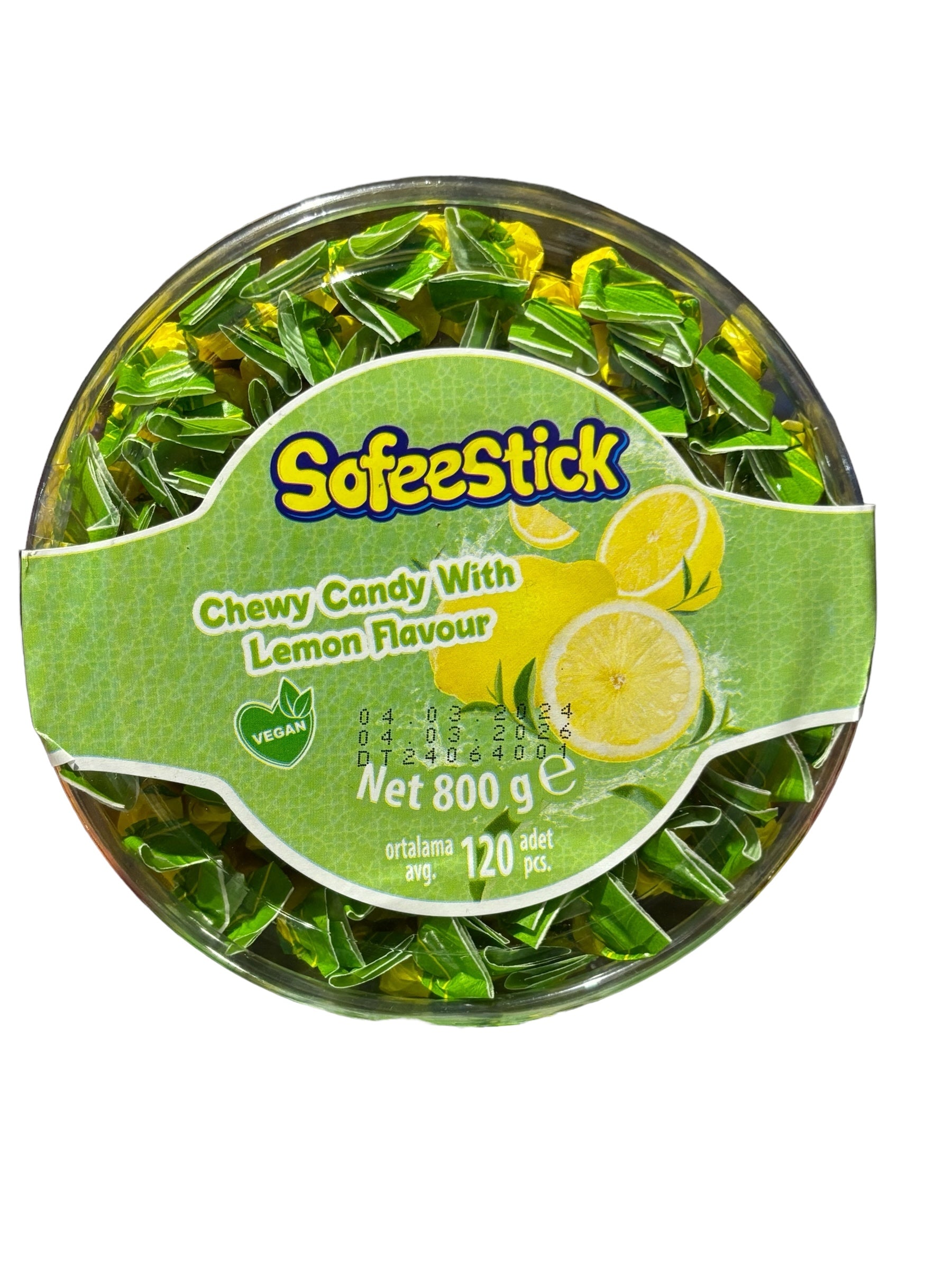 Sofeestick Chewy Candy Lemon Sticks 800g - Turkey – Stockup Market