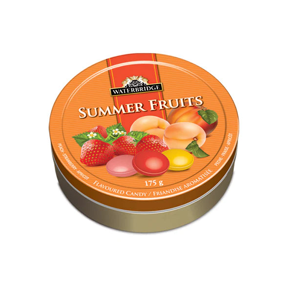 Waterbridge Summer Fruits Candy Tins (Case of 12) – Stockup Market