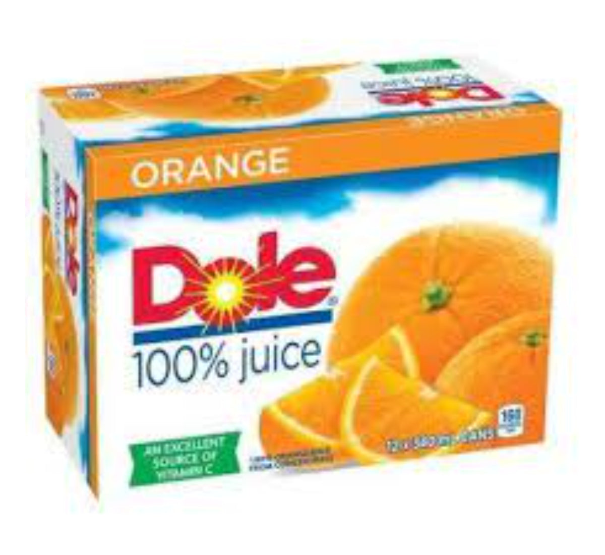 Dole 100% Orange Juice 340ml (12 pack) – Stockup Market