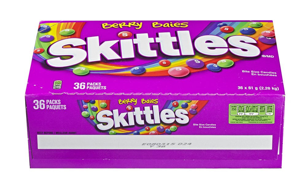 Skittles Berry 61g - 36ct – Stockup Market