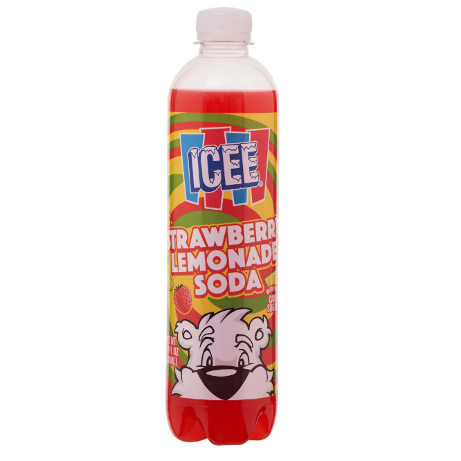 Icee Strawberry Lemonade Soda 500ml - Case of 12 – Stockup Market