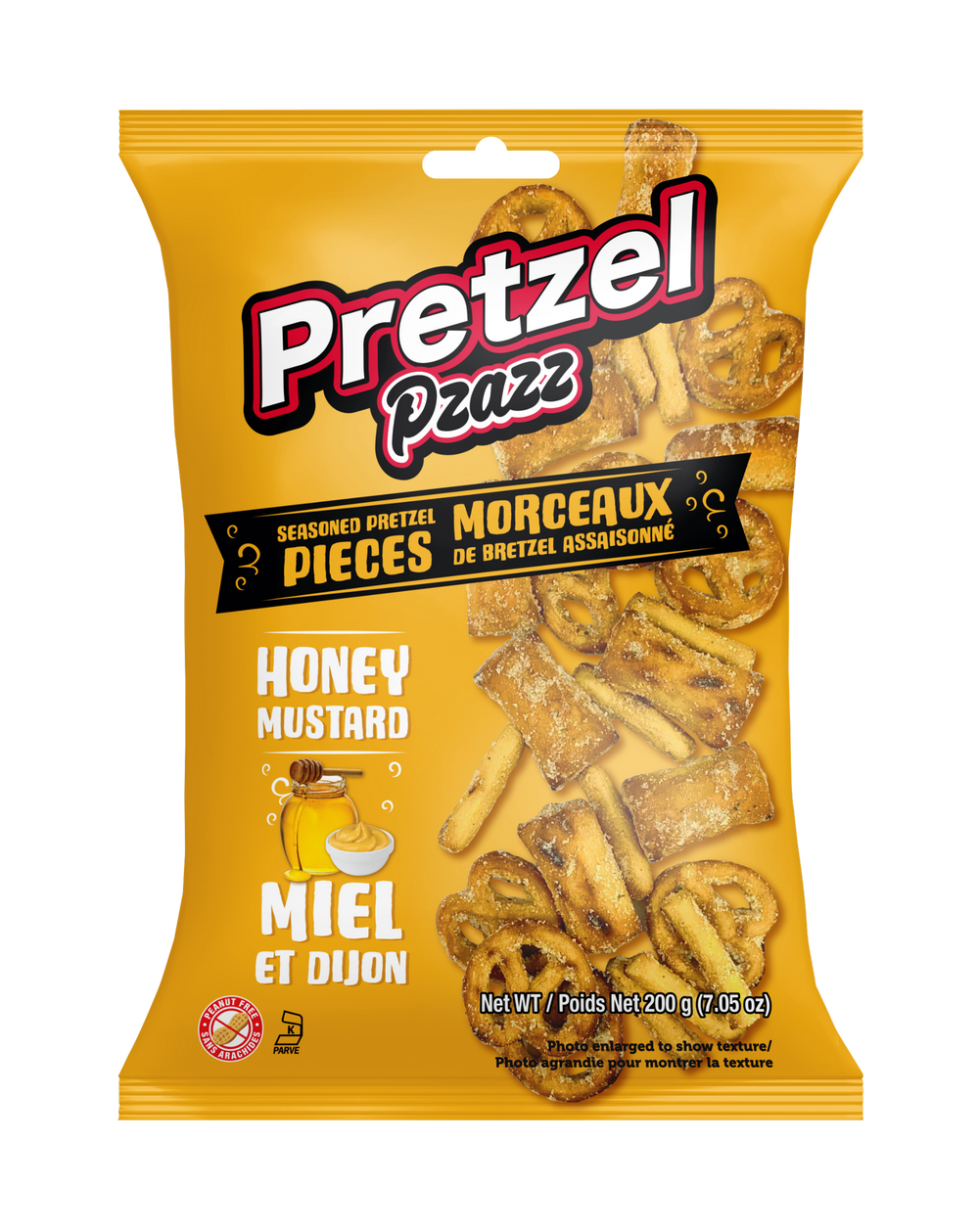 Pretzel Pzazz Honey Mustard 200g - 12 Pack – Stockup Market