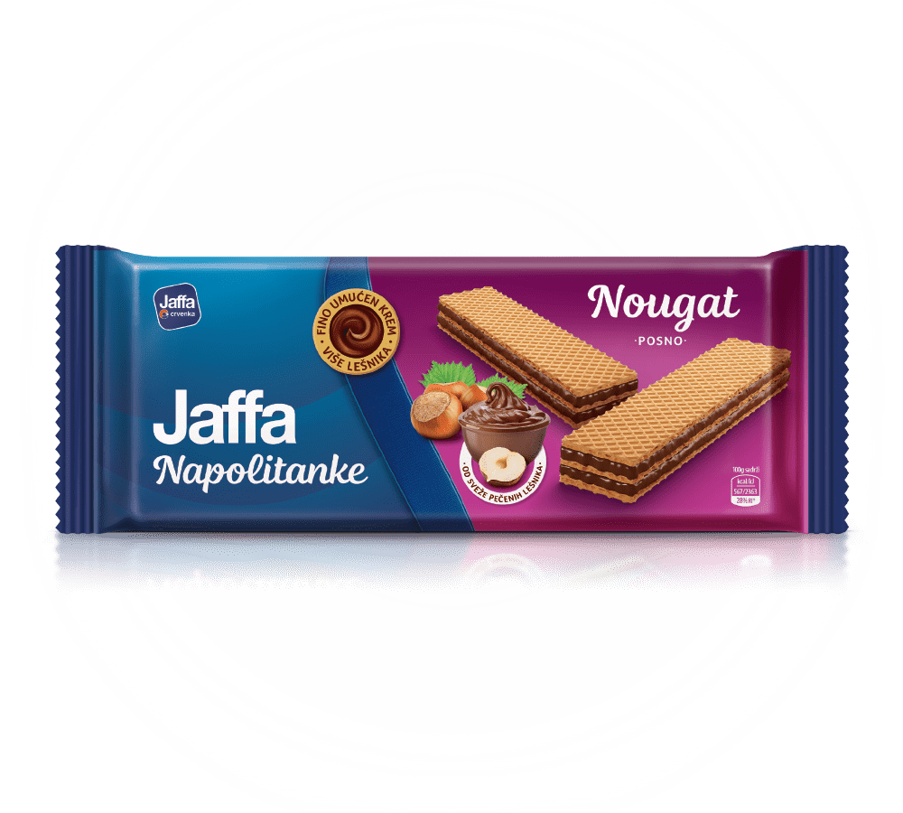 Jaffa Napolitanke Nougat Wafers 187g - Case of 12 – Stockup Market