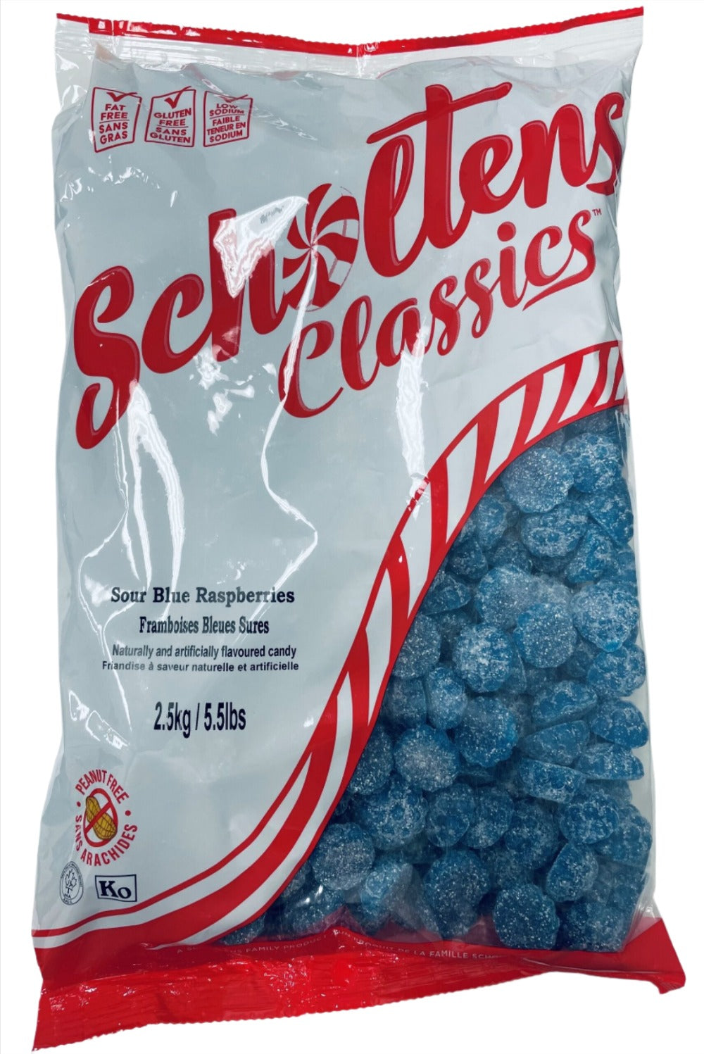 Scholtens Sour Blue Raspberries 2.5kg – Stockup Market