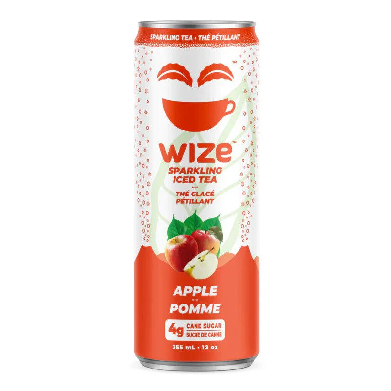 Wize Sparkling Iced Tea Crisp Apple 355ml (12 Pack) – Stockup Market