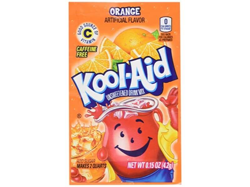 Kool-Aid Orange Unsweetened Drink Mix (Box of 48) – Stockup Market